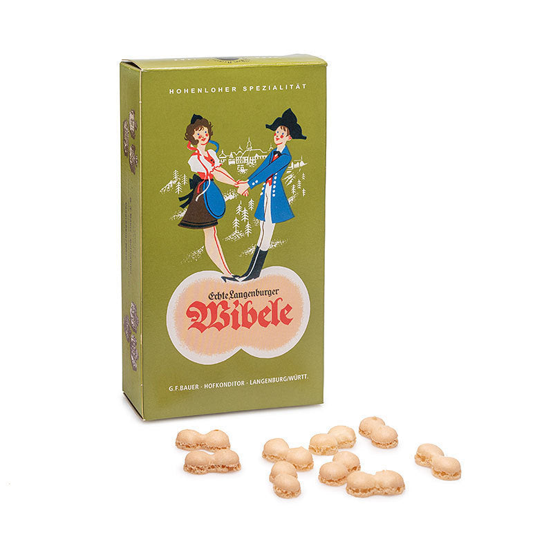 Original Langenburger Wibele from Germany, Motif Cardboard, 125 g / 4 ...
