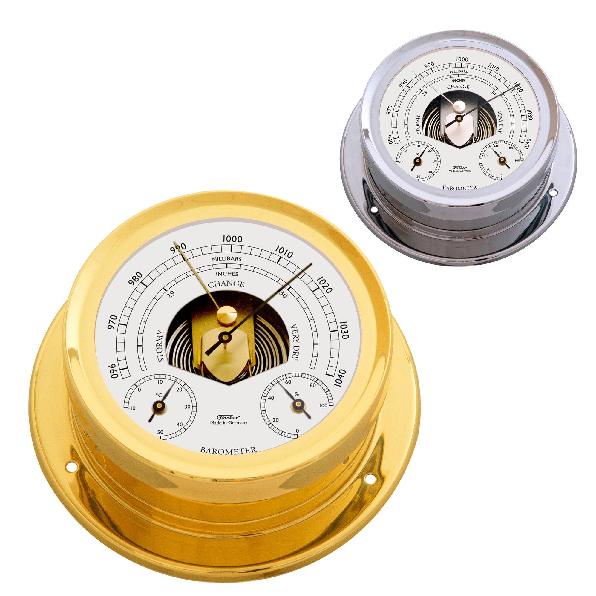 Fischer Maritime Weather Station 165 mm / 6.5", °C — Loewen META ...