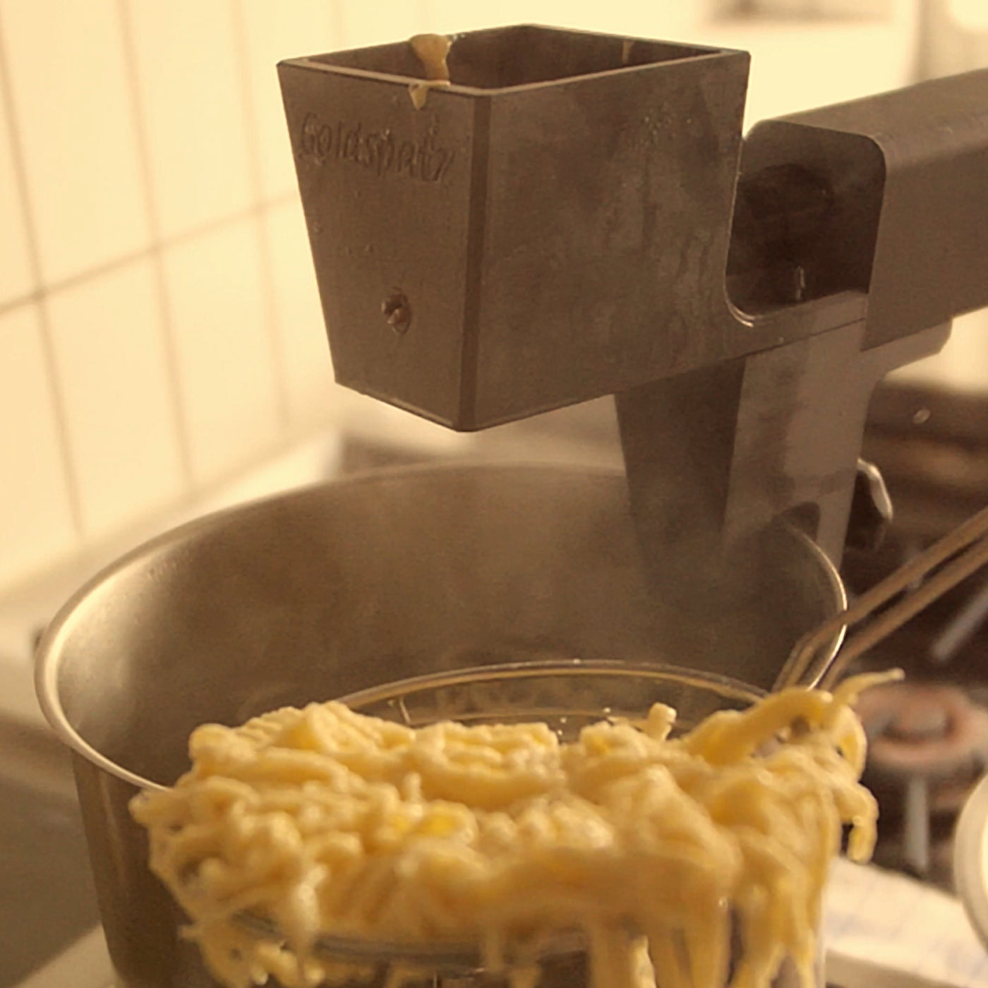 Goldspatz MAX Profi: Electric Spaetzle Machine Made in Germany — Loewen ...