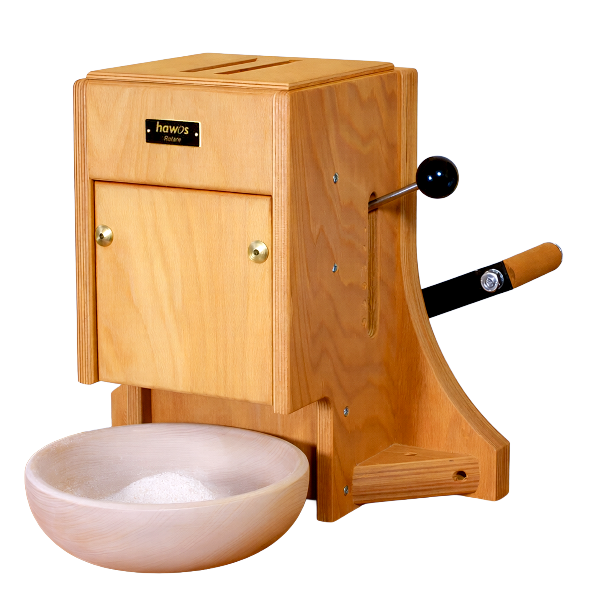 hawos Rotare Hand Grain Mill | 3-Stage Chain Reduction & 125 mm Ø Mill ...