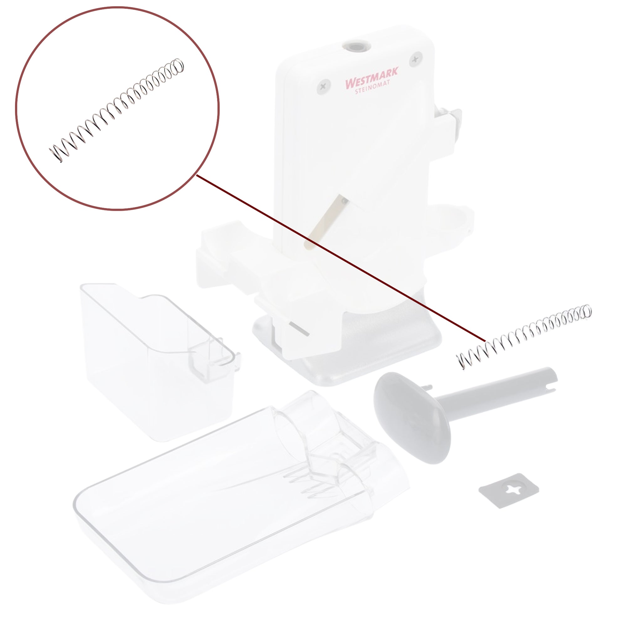 Spiral Spring for Westmark “Steinomat” 4060 Replacement — Loewen META ...