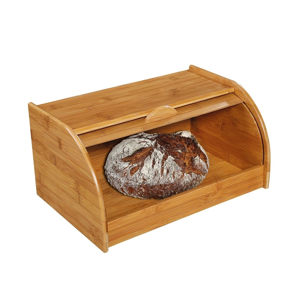 Zassenhaus Wooden Bread Box Bambus - #054118 — Loewen META trading GmbH