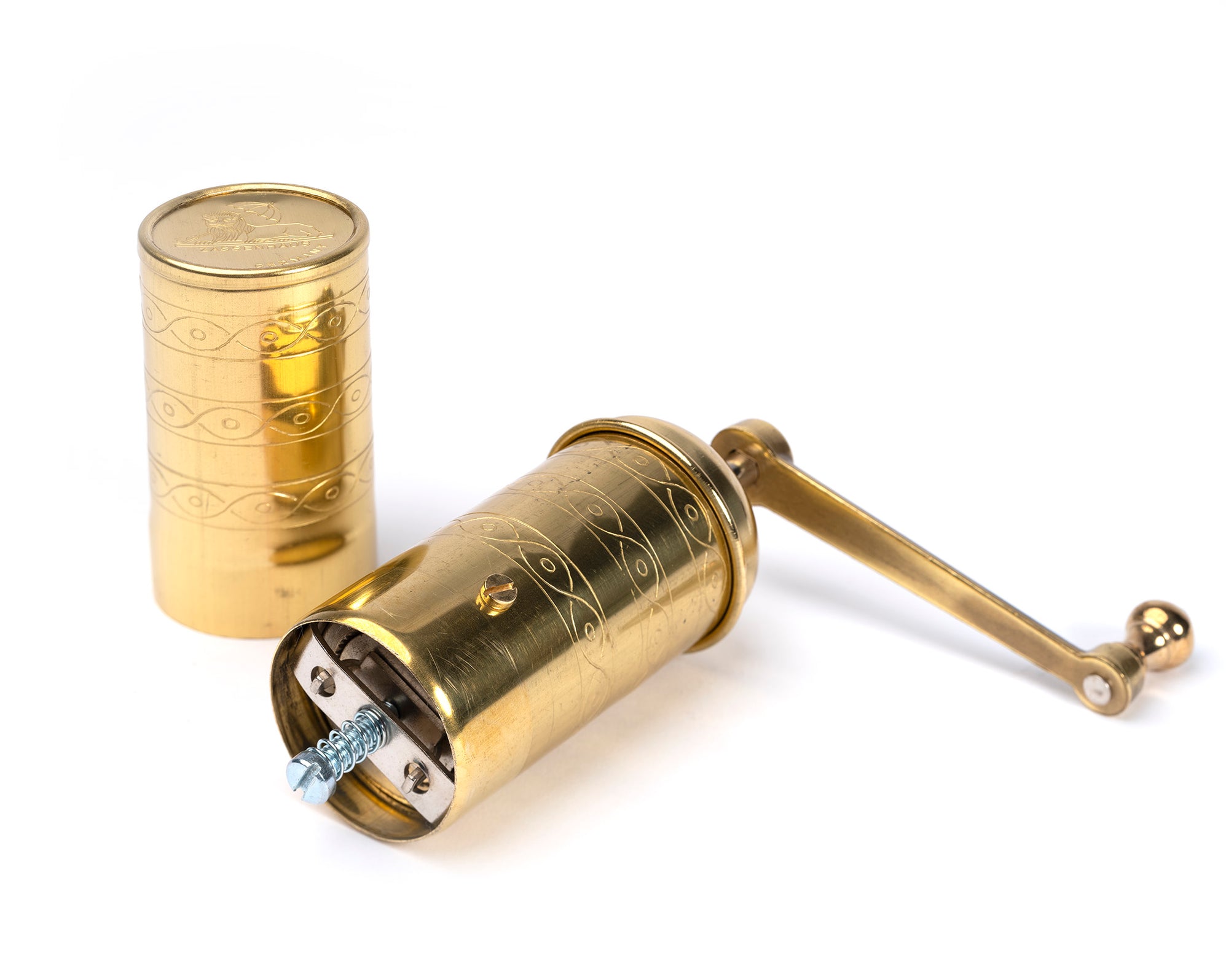 Zassenhaus Mocha Coffee Grinder / Mill HAVANNA, Polished Brass - #0410 ...